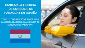 Canje de Permiso de Conducir Paraguayo.